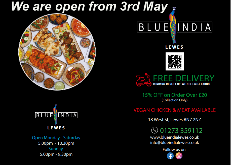 BLUE INDIA LEWES